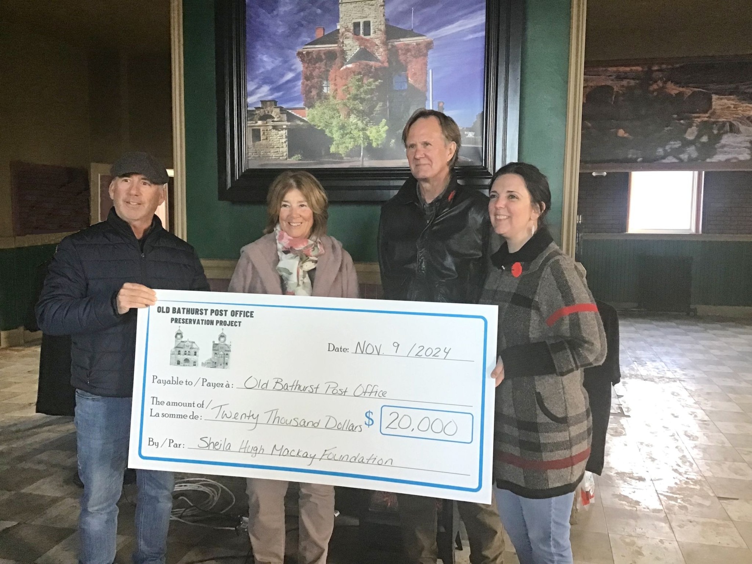 SHMF awards 2024 Signature Grant to City of Bathurst – Sheila Hugh ...